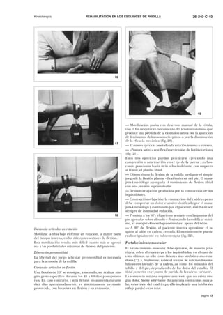 Rehabilitacion en los esguinces de rodilla | PDF