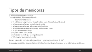 Rehabilitacion vestibular maniobras.pptx
