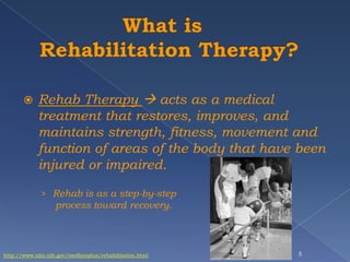 Rehabilitation | PDF