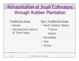 Jhumia Rehabilitation | PDF