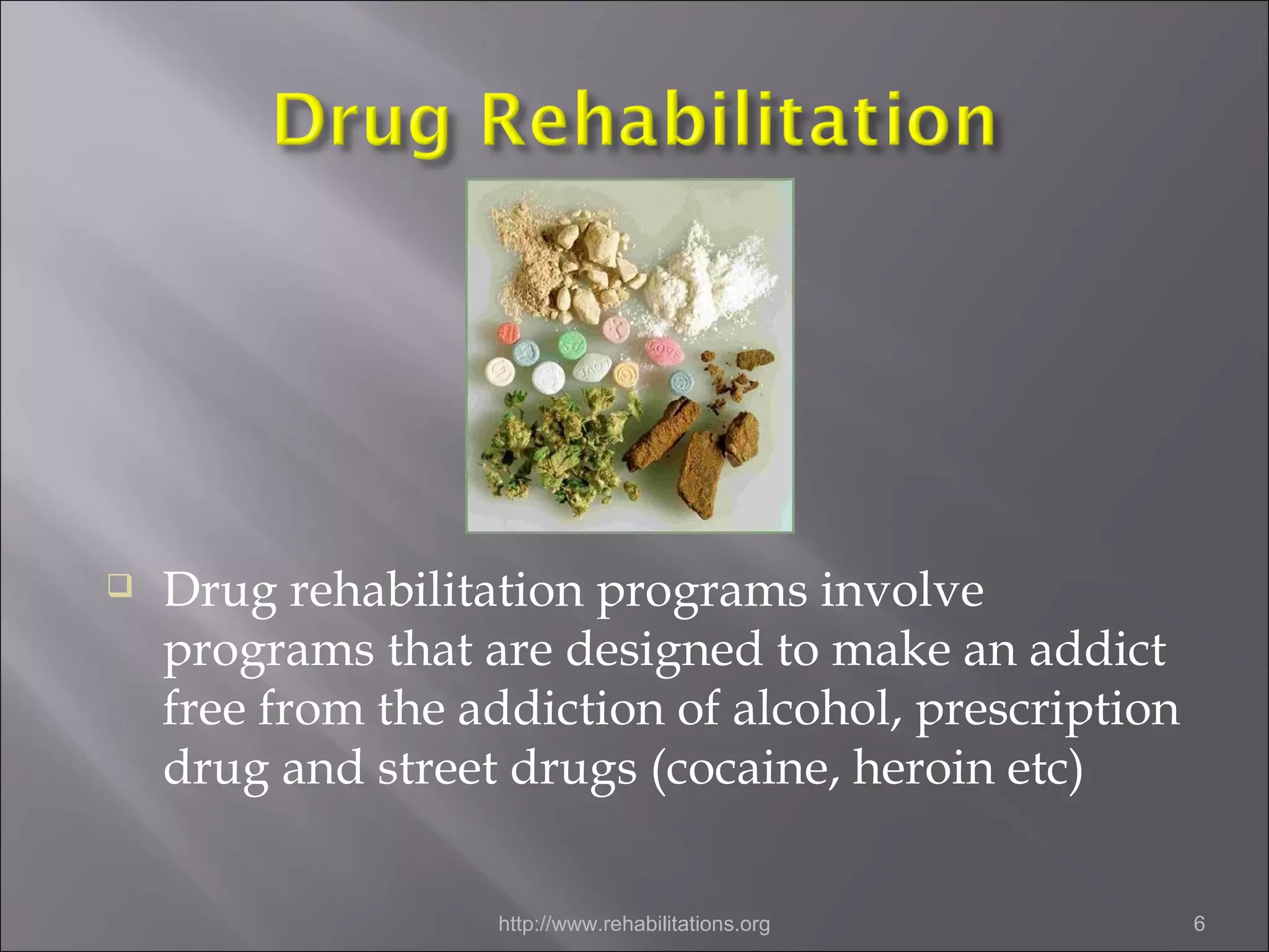 Types of Rehabilitation | PPT