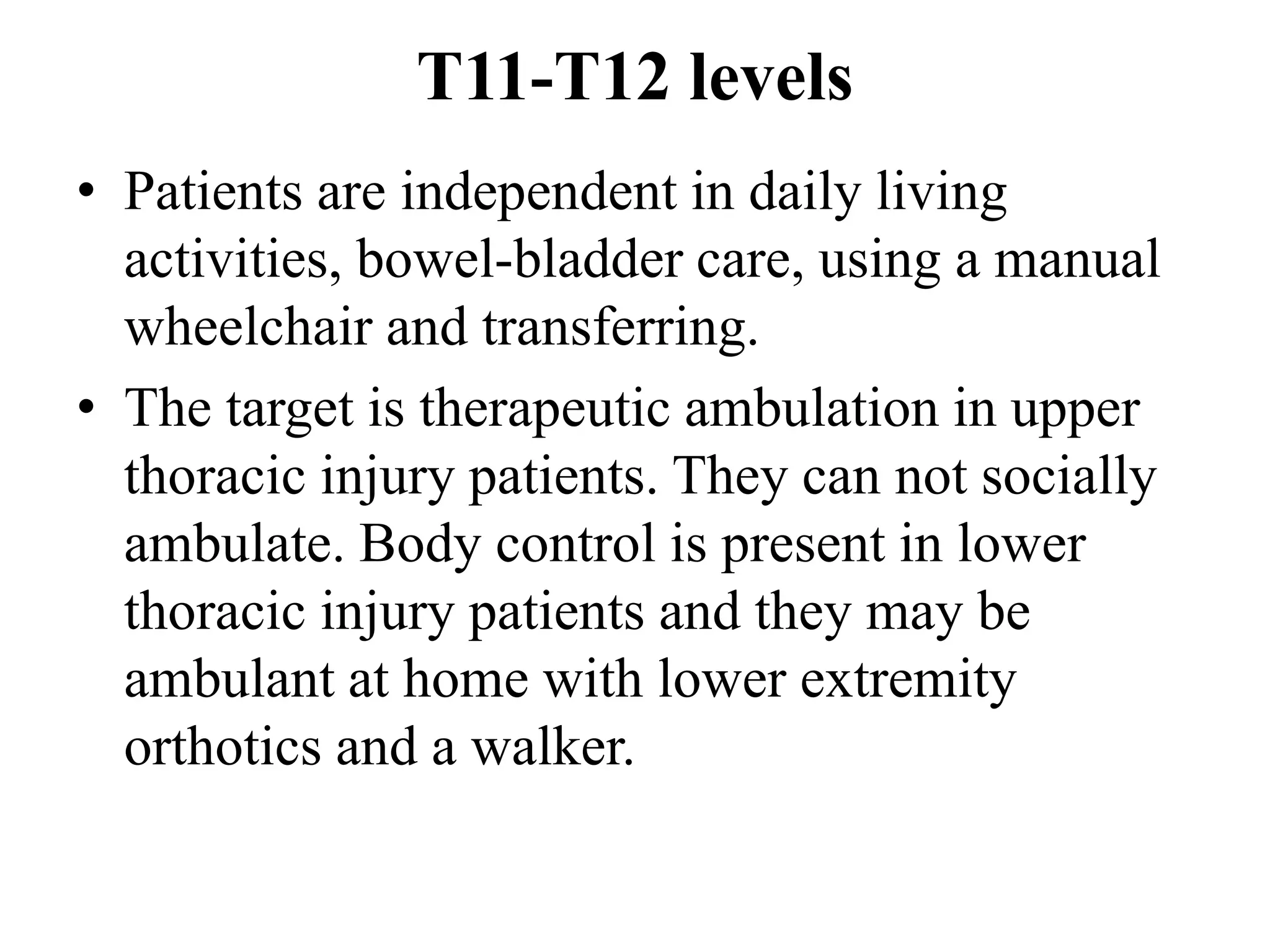 Rehabilitation for paraplegia and quadriplegia | PPTX