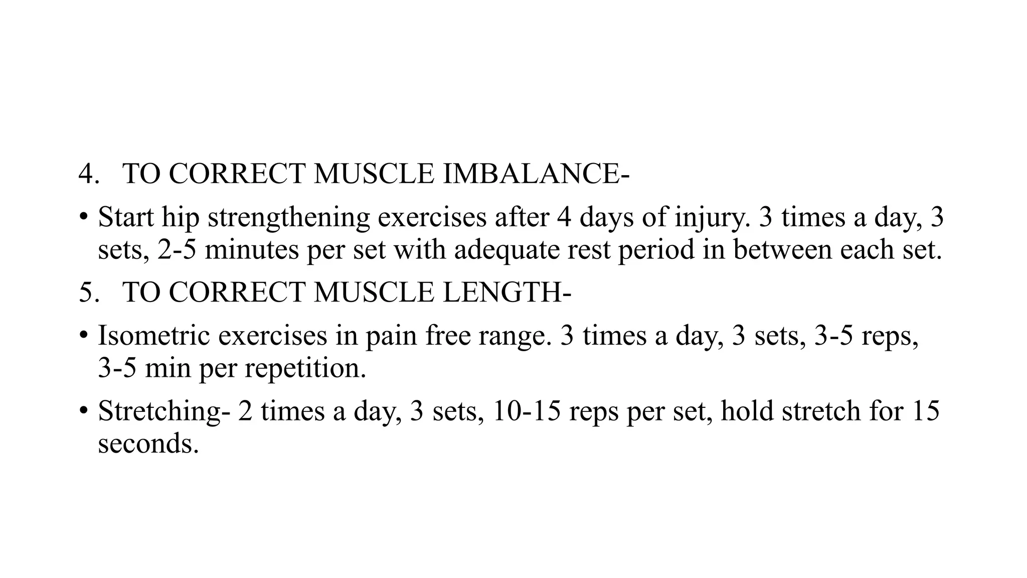 Hip Injury Rehabilitation | PPTX