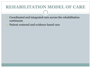 Rehabilitation | PPTX