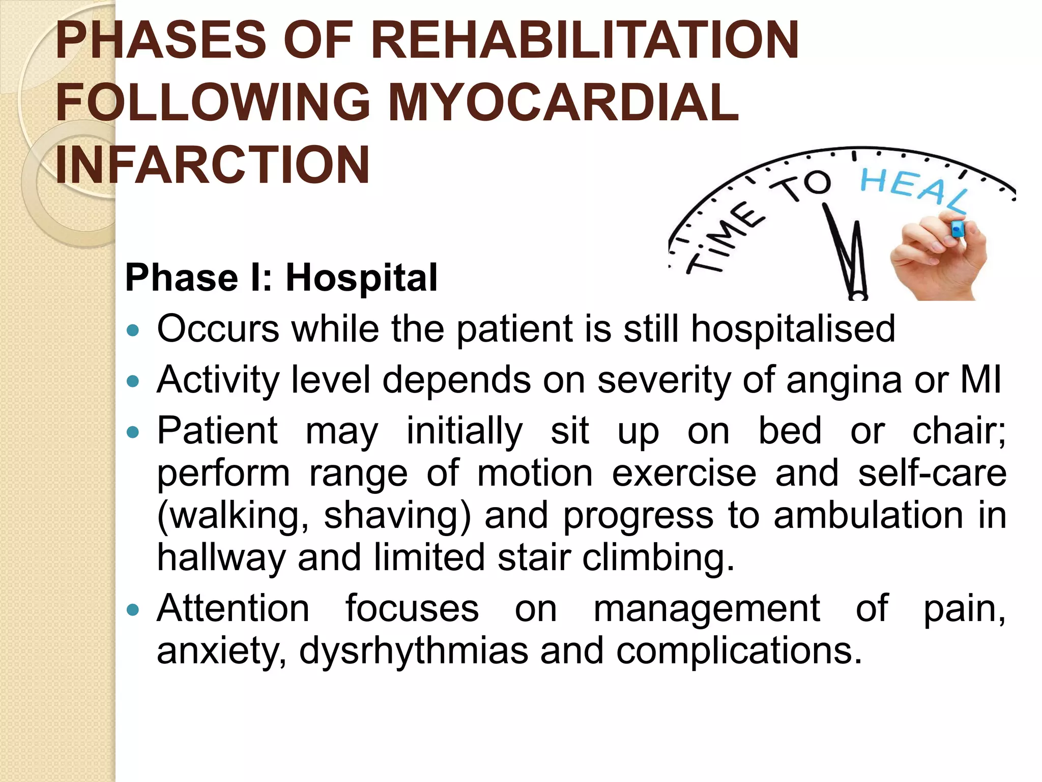 Rehabilitation following Myocardial Infarction | PDF