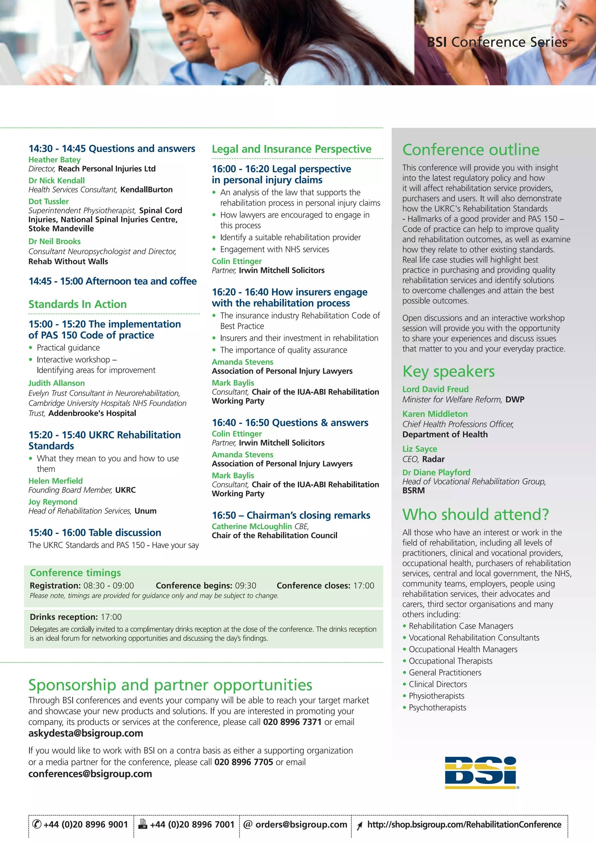 Rehabilitation Brochure | PDF