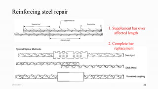 Rehabilitation of concrete structures, surface treatment | PPTX