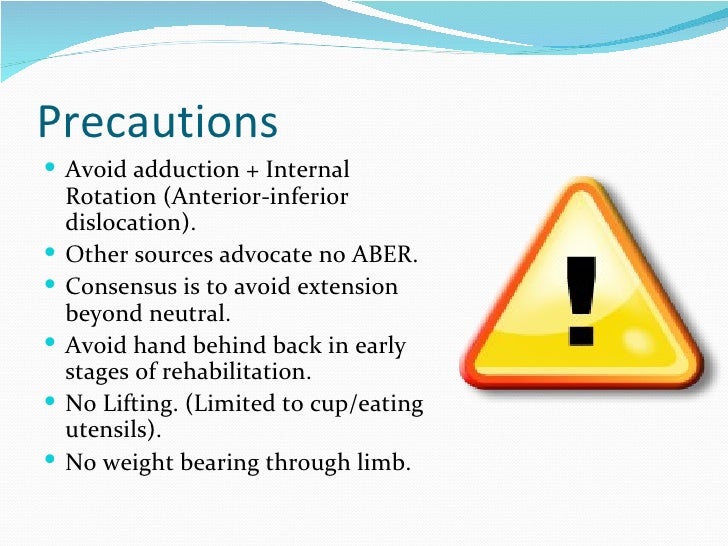 Rehabilitation following a reversed total shoulder arthroplasty nwulg…