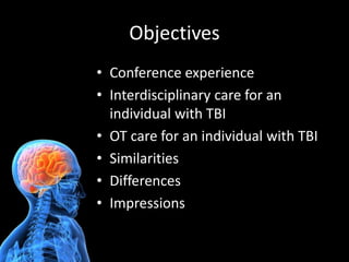 Rehabilitation for a patient with a TBI | PPTX