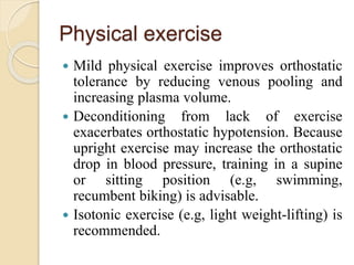 REHABILITATION FOR ORTHOSTATIC HYPOTENSION.pptx | Heart and ...