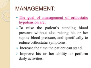 REHABILITATION FOR ORTHOSTATIC HYPOTENSION.pptx