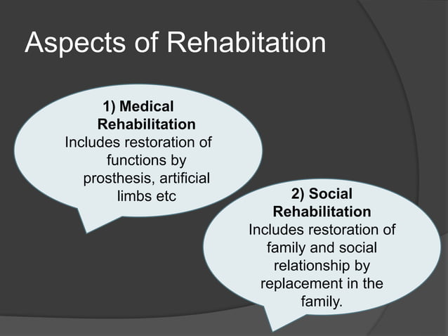 Rehabilitation & Its Types.pptx....... .. | PPTX | Brain and Nervous ...