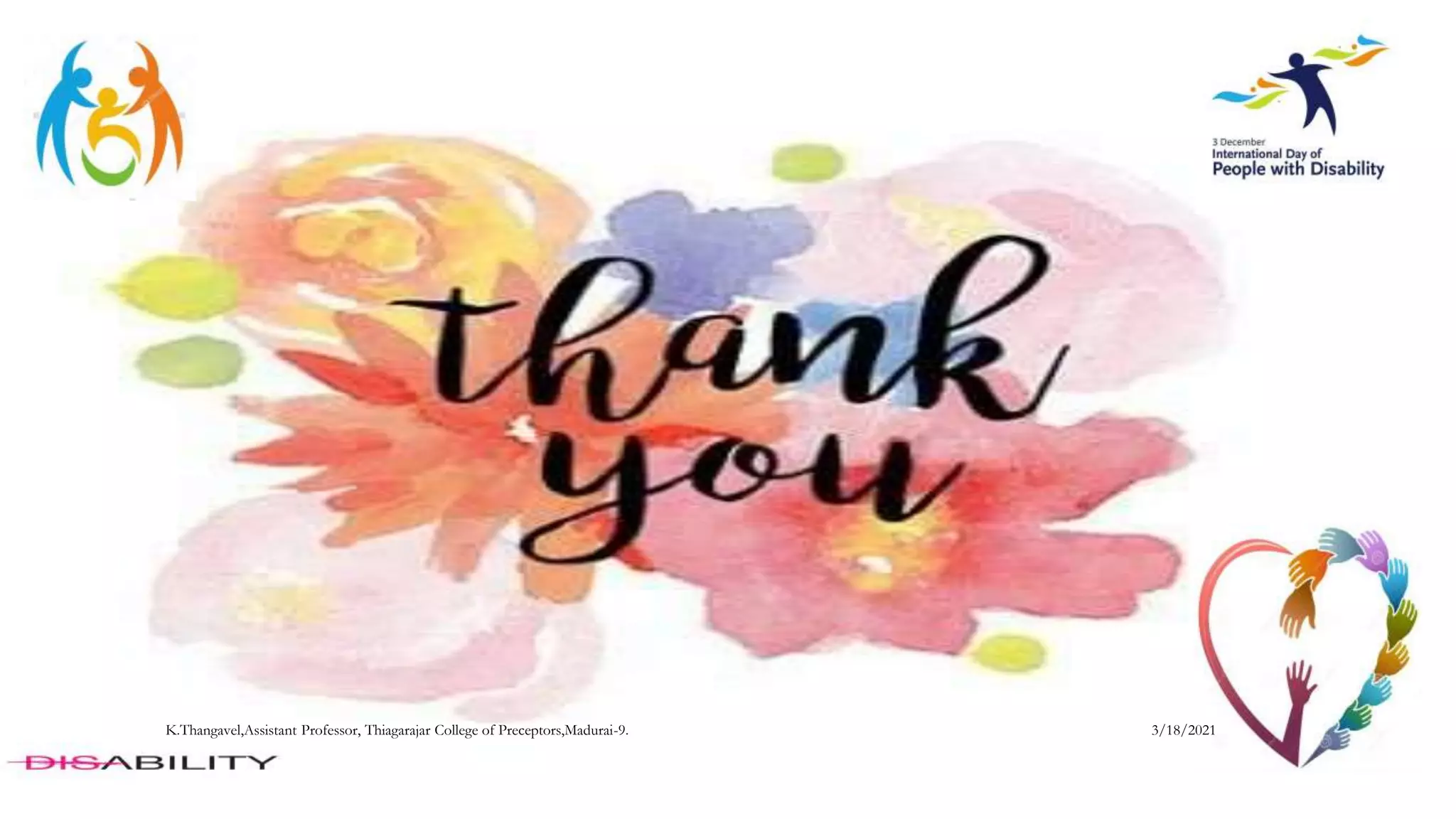 REHABILITATION MODEL OF DISABILITY | PPTX