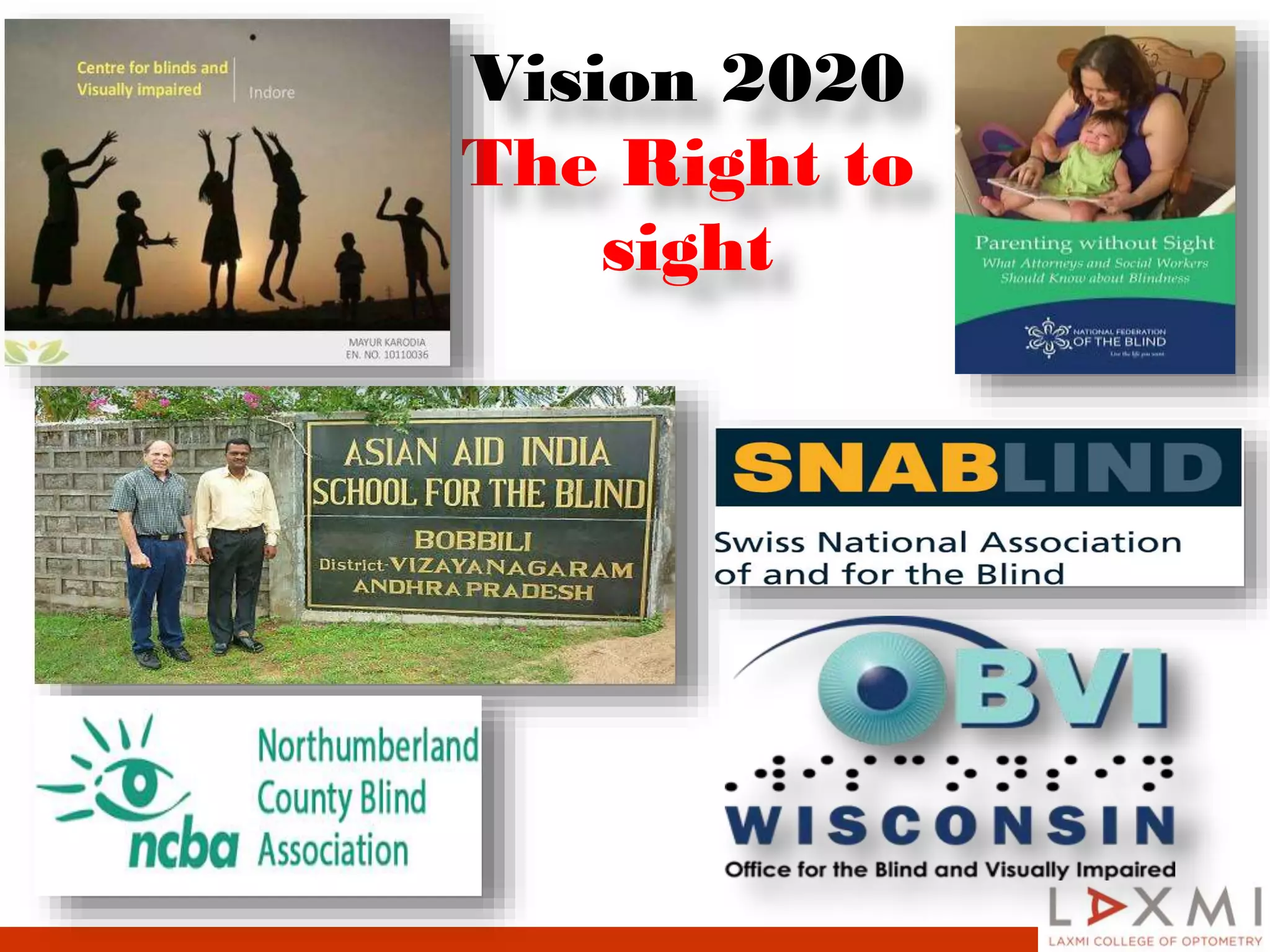 Rehabilitation of blindness | PPTX