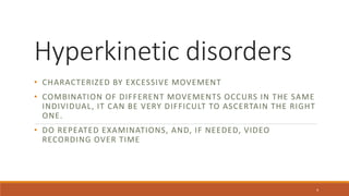 Rehabilitation of movement disorders and Parkinson's disease | PPTX