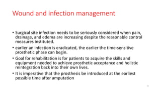 Rehabilitation of dominant upper limb amputation | PPT