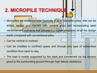 Rehabilitation of foundation | PPTX