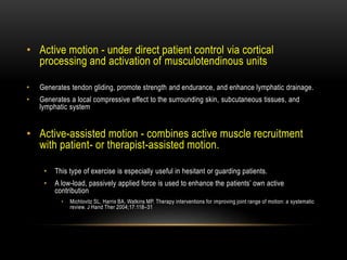 Rehabilitation of hand fractures | PPTX