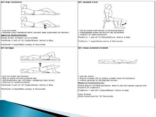 Rehabilitation of lower limb amputee | PPTX