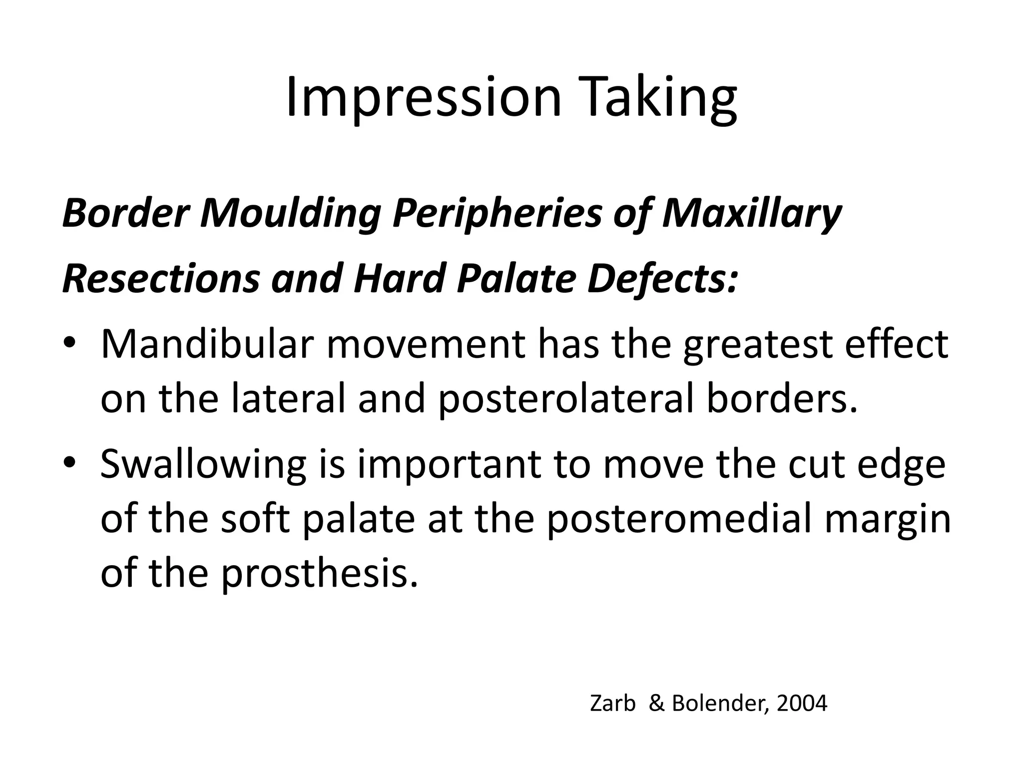 Rehabilitation of Patients with Maxillary Surgical Defects | PPTX