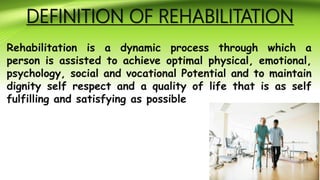Rehabilitation of patient with neurological deficit | PPTX
