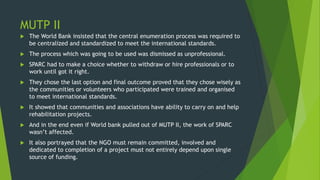 Rehabilitation of railway slum dwellers | PPTX