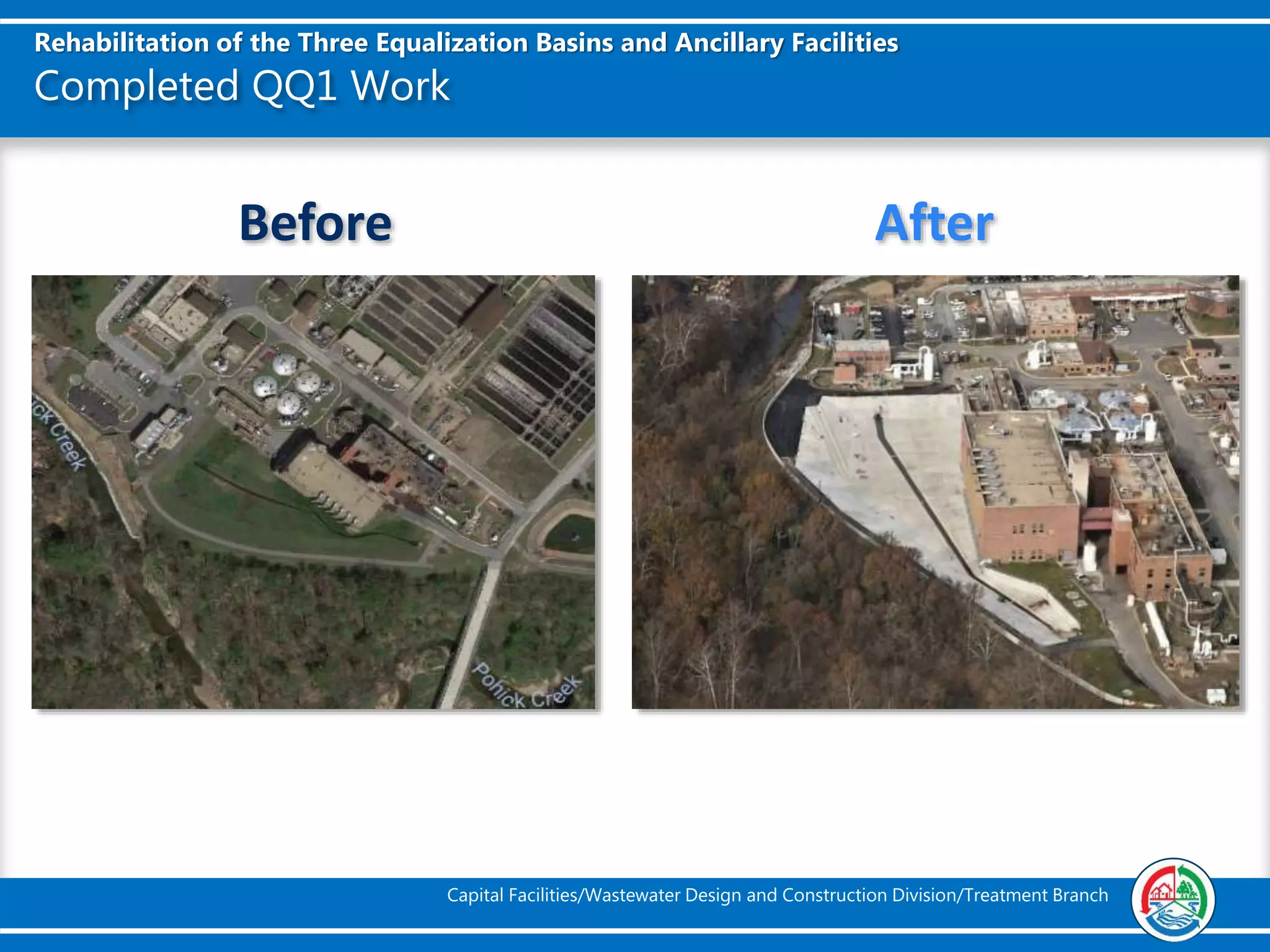 Rehabilitation of Three Equalization Basins and Ancillary Facilities | PPTX