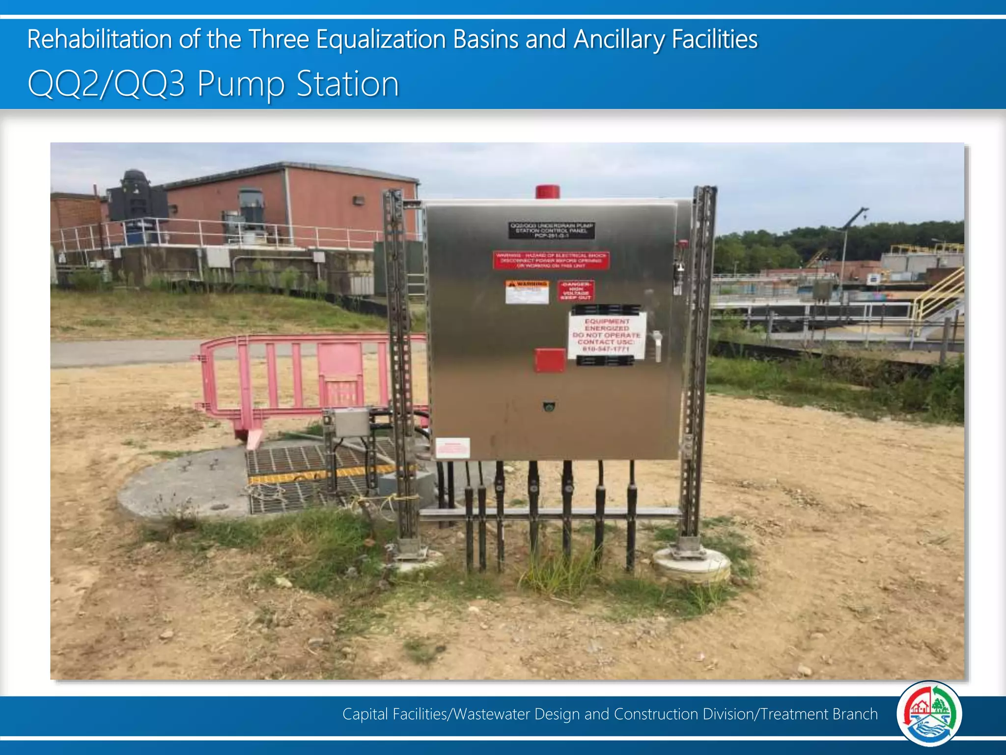 Rehabilitation of Three Equalization Basins and Ancillary Facilities | PPTX