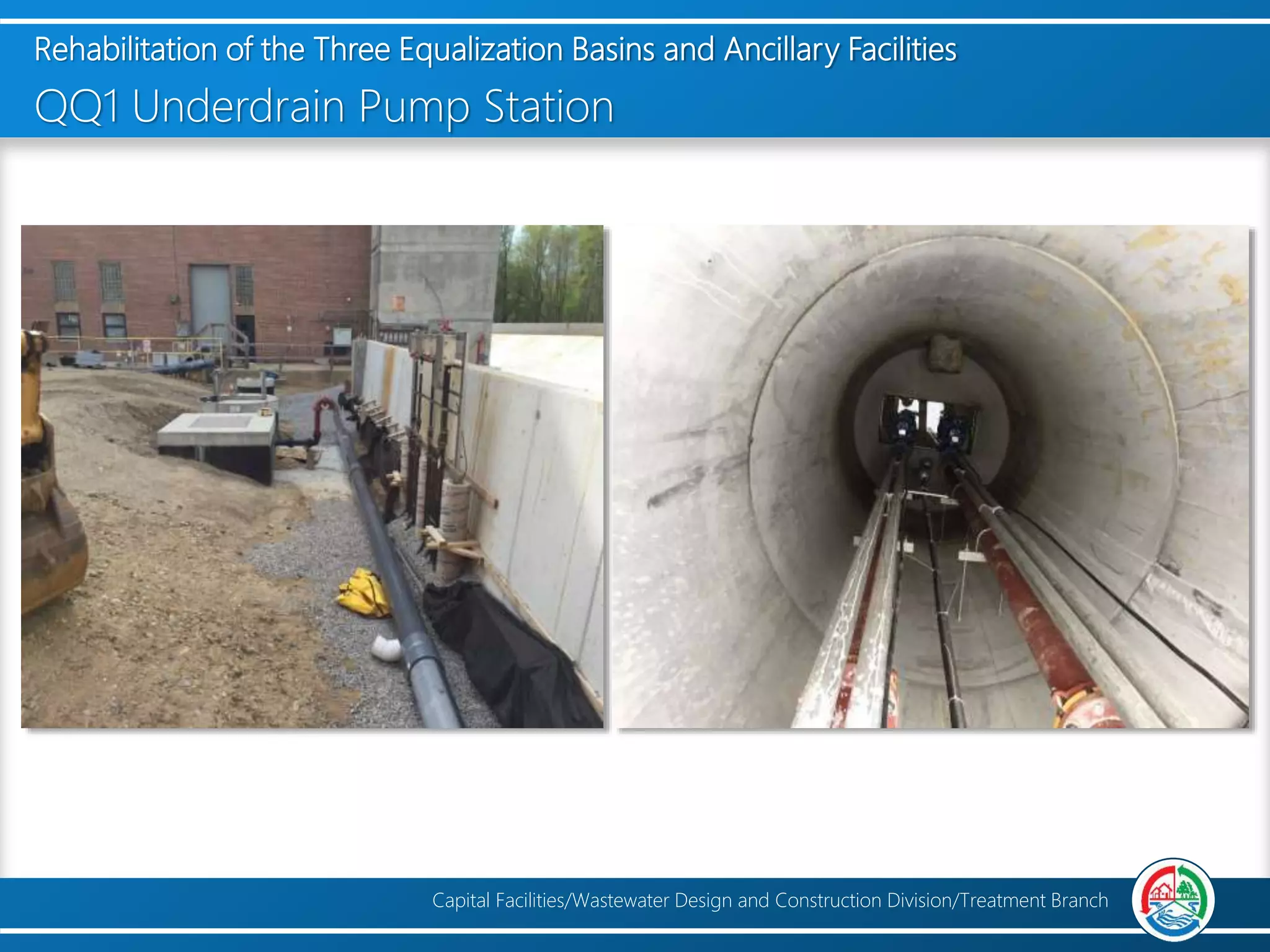 Rehabilitation of Three Equalization Basins and Ancillary Facilities | PPTX