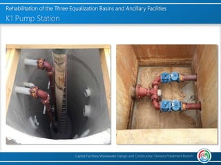 Rehabilitation of Three Equalization Basins and Ancillary Facilities | PPTX