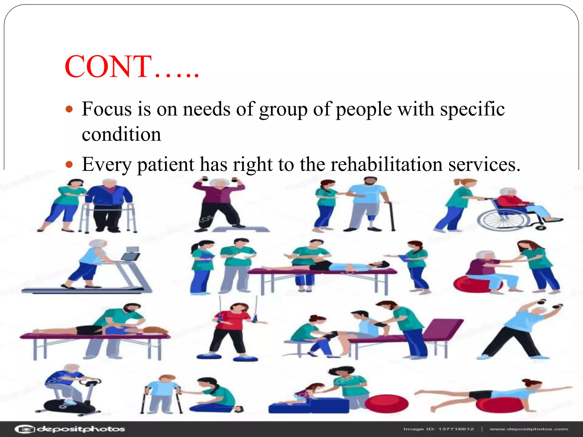 Rehabilitation ppt final | PPTX