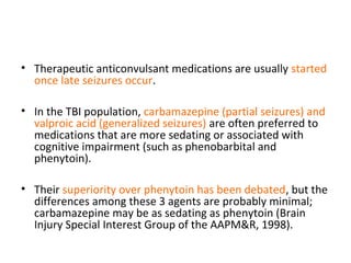 Rehabilitation 國考題 tbi | PPT