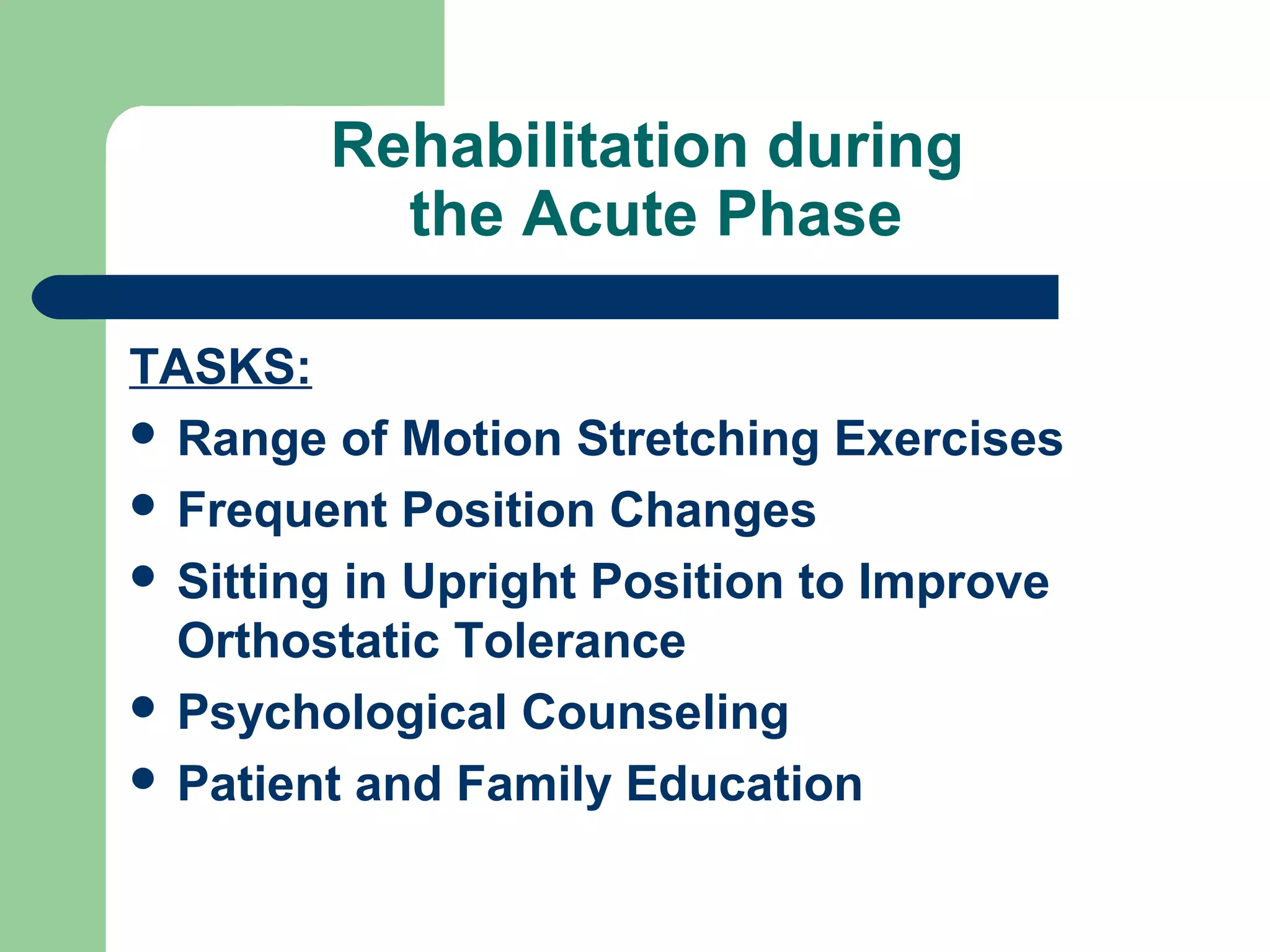 Post stroke rehabilitation | PPT