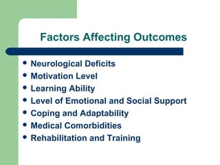 Post stroke rehabilitation | PPT