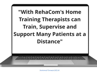 RehaCom software for cognitive rehabilitation | PPTX