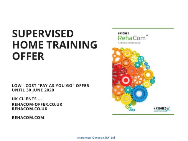 RehaCom software for cognitive rehabilitation | PPT