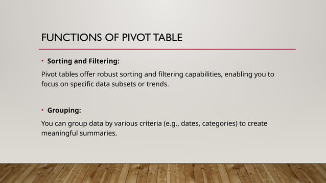 Rehan PPT.pptx power point presentation on pivot table functions in ms ...