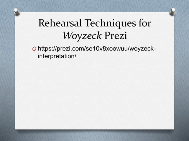 Rehearsal Techniques | PPTX