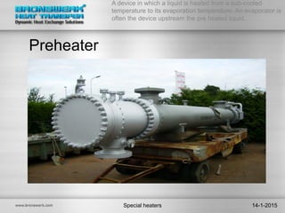 Reheaters preheaters super heaters the heat is on! | PDF