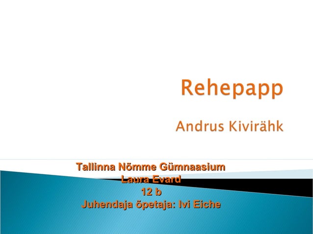Rehepapp,Laura | PPT