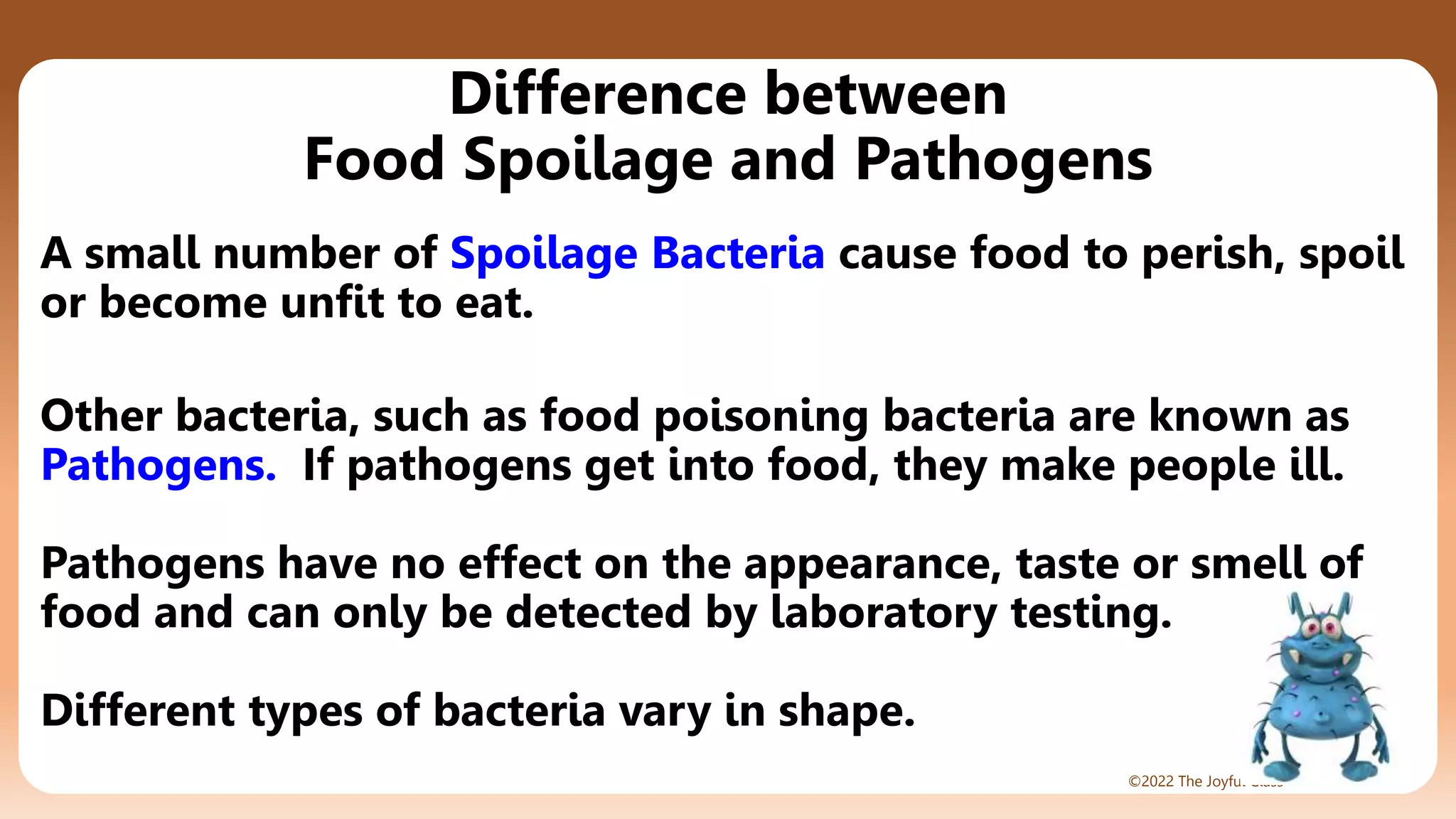 Food Hygiene 2 - Bacteria and their characteristics.pptx