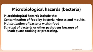 Food Hygiene 2 - Bacteria and their characteristics.pptx