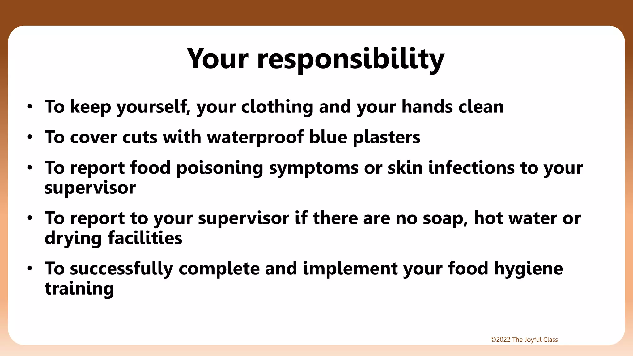 Food Hygiene 4 - Personal hygiene and working habits of food handlers.pptx