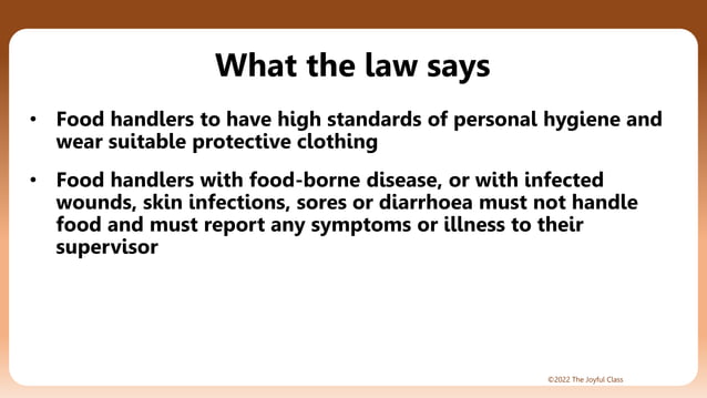 Food Hygiene 4 - Personal hygiene and working habits of food handlers.pptx