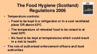 Rehis 9 Food Safety Legislation | PPTX