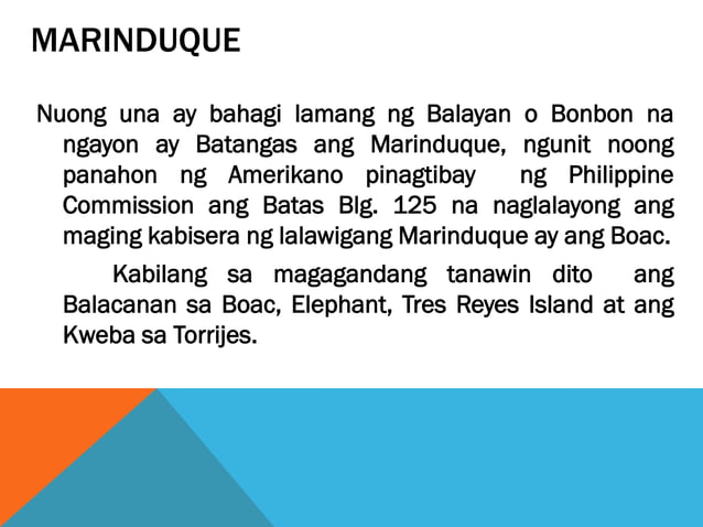 Rehiyon IV-B: MIMAROPA | PDF