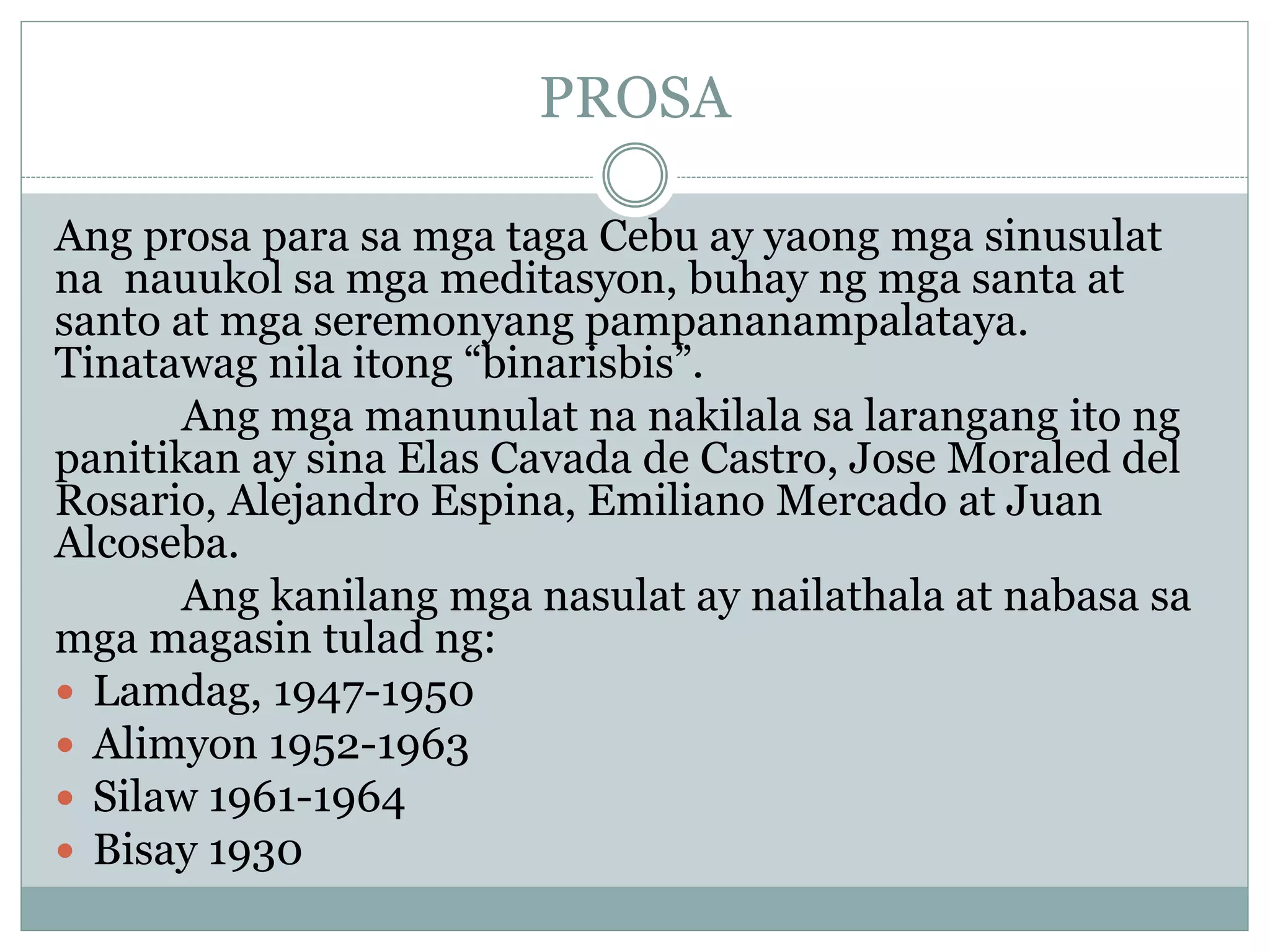 Rehiyon vii gitnang bisayas | PPTX