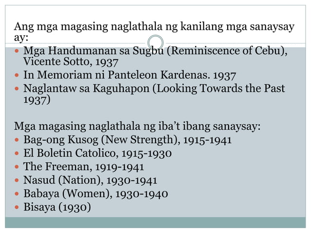 Rehiyon vii gitnang bisayas | PPTX