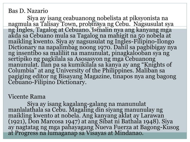 Rehiyon vii gitnang bisayas | PPTX