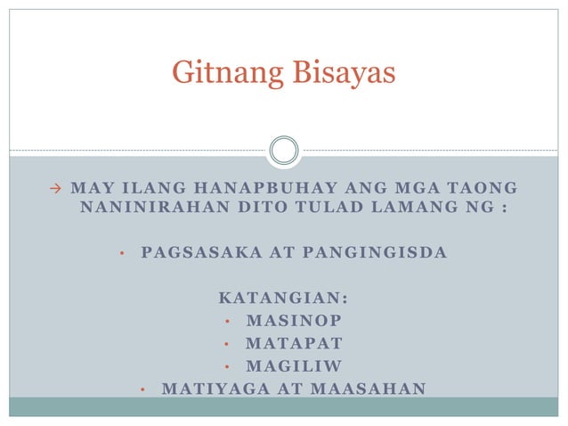 Rehiyon vii gitnang bisayas | PPTX